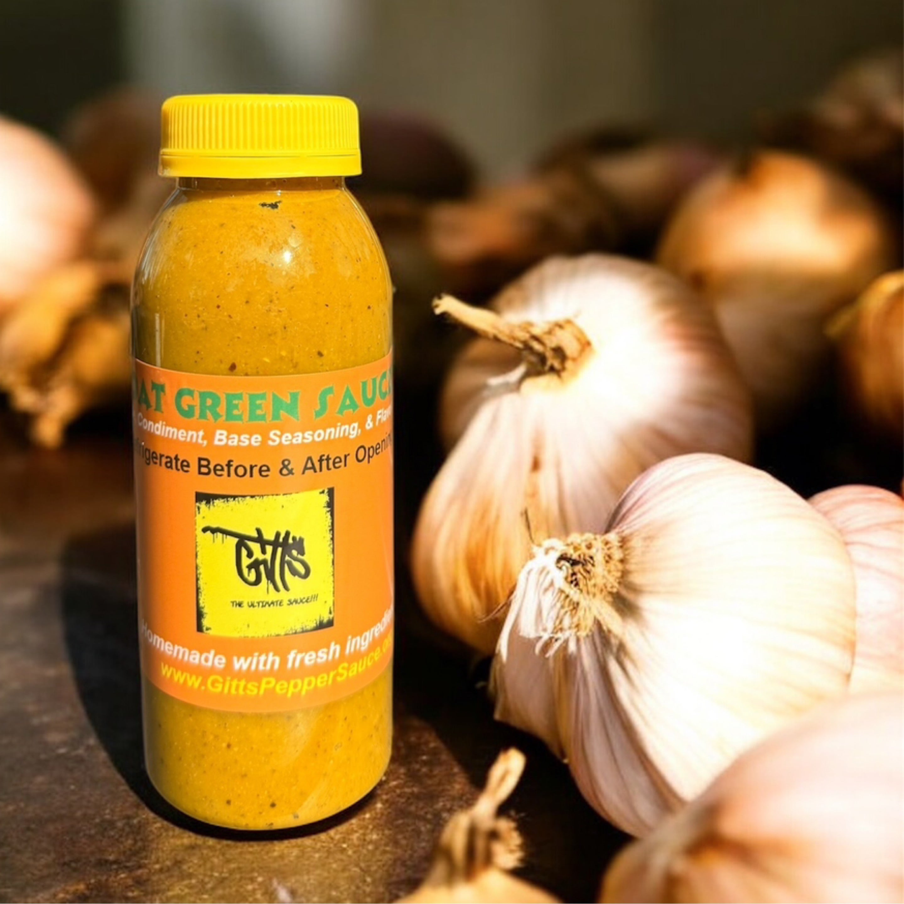 Small (8 oz) DAT Green Sauce! (Medium Heat) | *Please check the ...